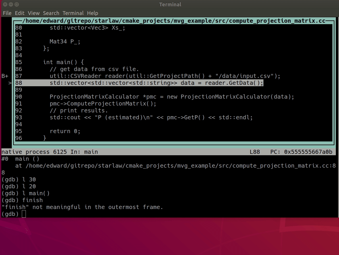 gdb 디버거 사용법 및 다양한 기능 설명 · A L I D A